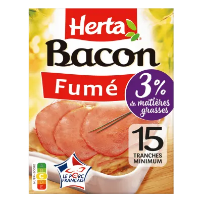 Le bacon rond et fumé HERTA® | Herta