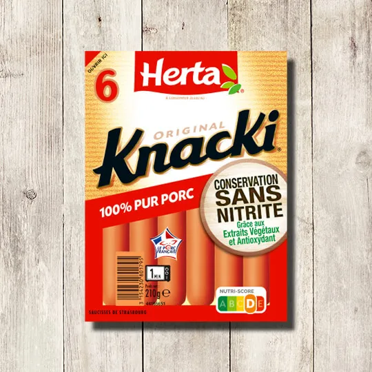 La gamme de saucisses Knacki | Herta