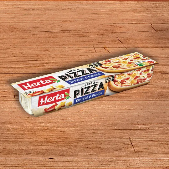Notre gamme de pâtes à pizzas croustillantes | Herta