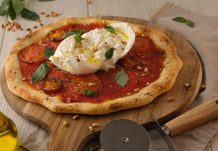 Recette Pizza Burrata | Herta