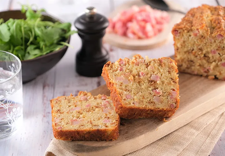 Recette Cake aux lardons | Herta
