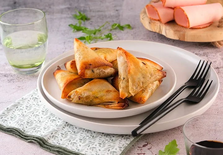 Recette Samoussa poulet légumes | Herta