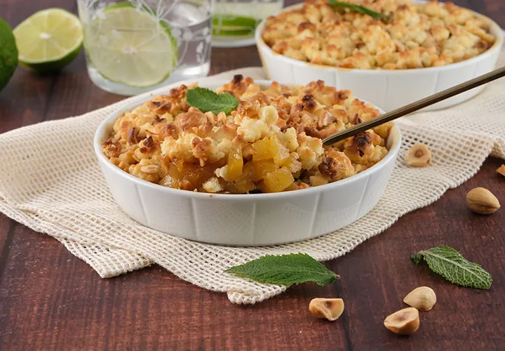 Recette Crumble ananas | Herta