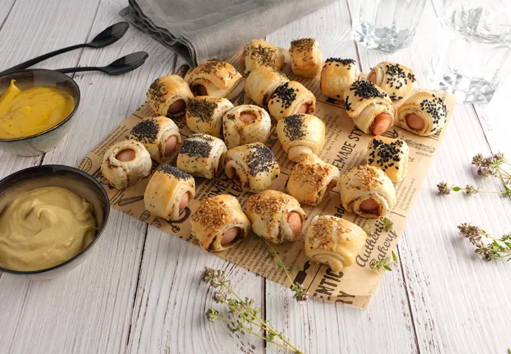 Recette Feuilletés de saucisses Knacki | Herta