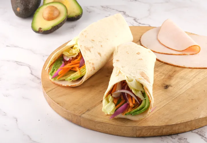 Recette Wraps poulet avocat | Herta