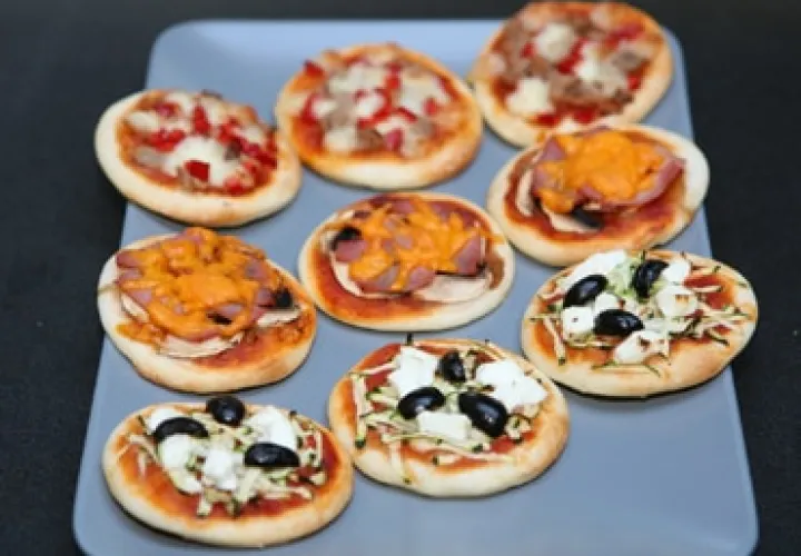 Recette Mini pizzas à votre guise | Herta