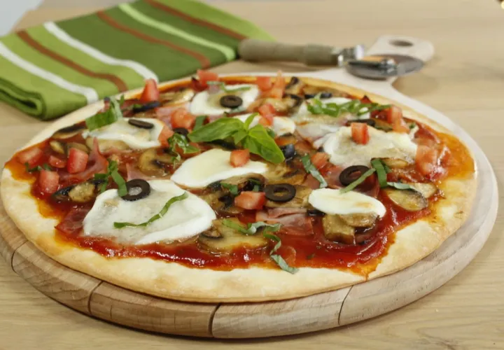 Pizza Régina (jambon, champignons, mozza) | Herta