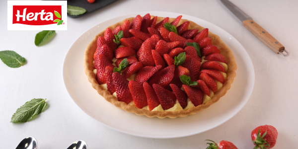 Tarte aux fraises | Herta
