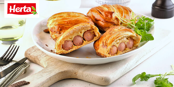 Recette Feuilleté Knacki XXL | Herta