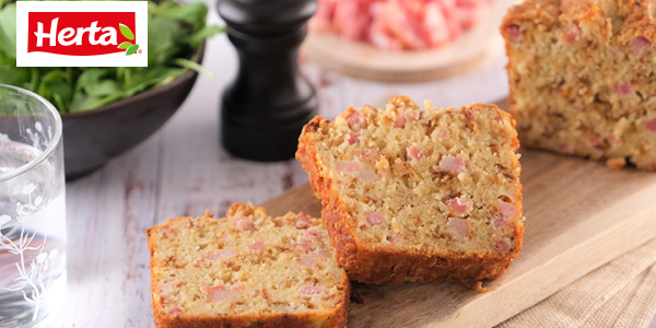 Recette Cake aux lardons | Herta