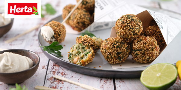 Recette Falafels aux Knacki Veggie | Herta