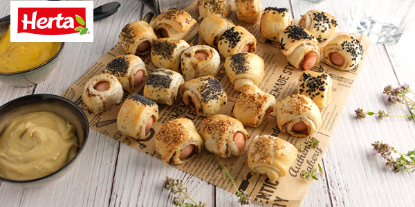 Recette Feuilletés de saucisses Knacki | Herta