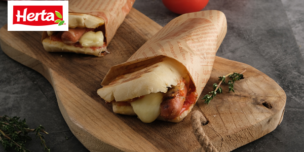 Recette Panini Knacki et Tomates Fraîches | Herta