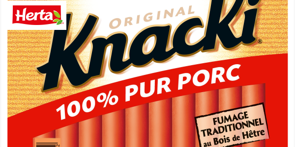 KNACKI porc x20 700g | Herta