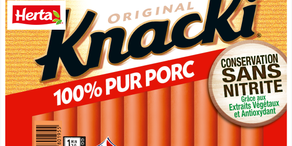KNACKI porc CSN x10 350g | Herta