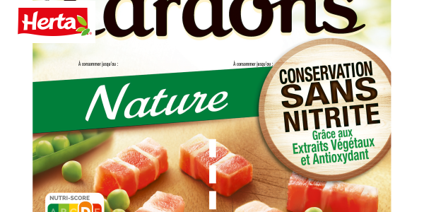 Lardons nature CSN 2x75g | Herta