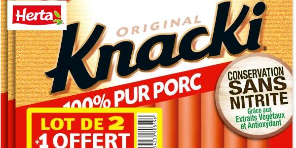 KNACKI porc CSNx10LOT2+1 | Herta
