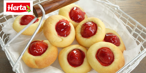 Recette Sablés à la fraise | Herta